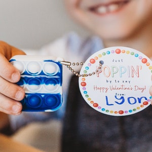 Valentine's Day Pop Its | Pop It Keychain | Classroom Valentines ...