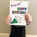 Birthday Card to Color | Unique Card | Colorable Birthday Card ...