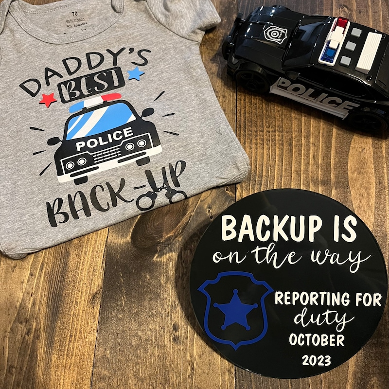Police Baby Announcement - Etsy