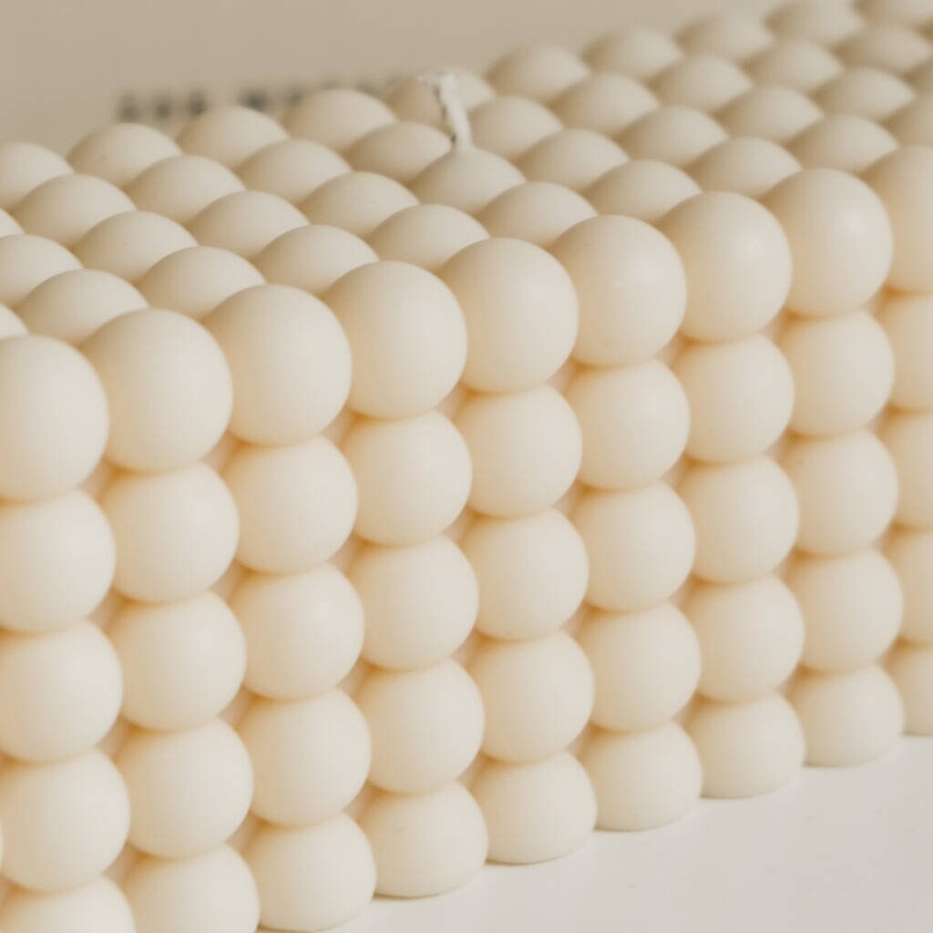 Extra Large Bubble Cube Candle, Soy Candle, Home Decor, Aesthetic ...