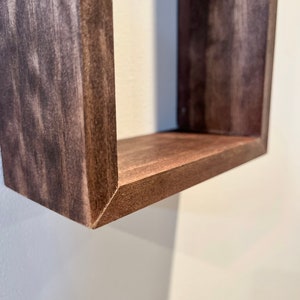 SET OF 2 Long Wood Box Wall Décor Wood Shelving Rustic Farmhouse Wall ...