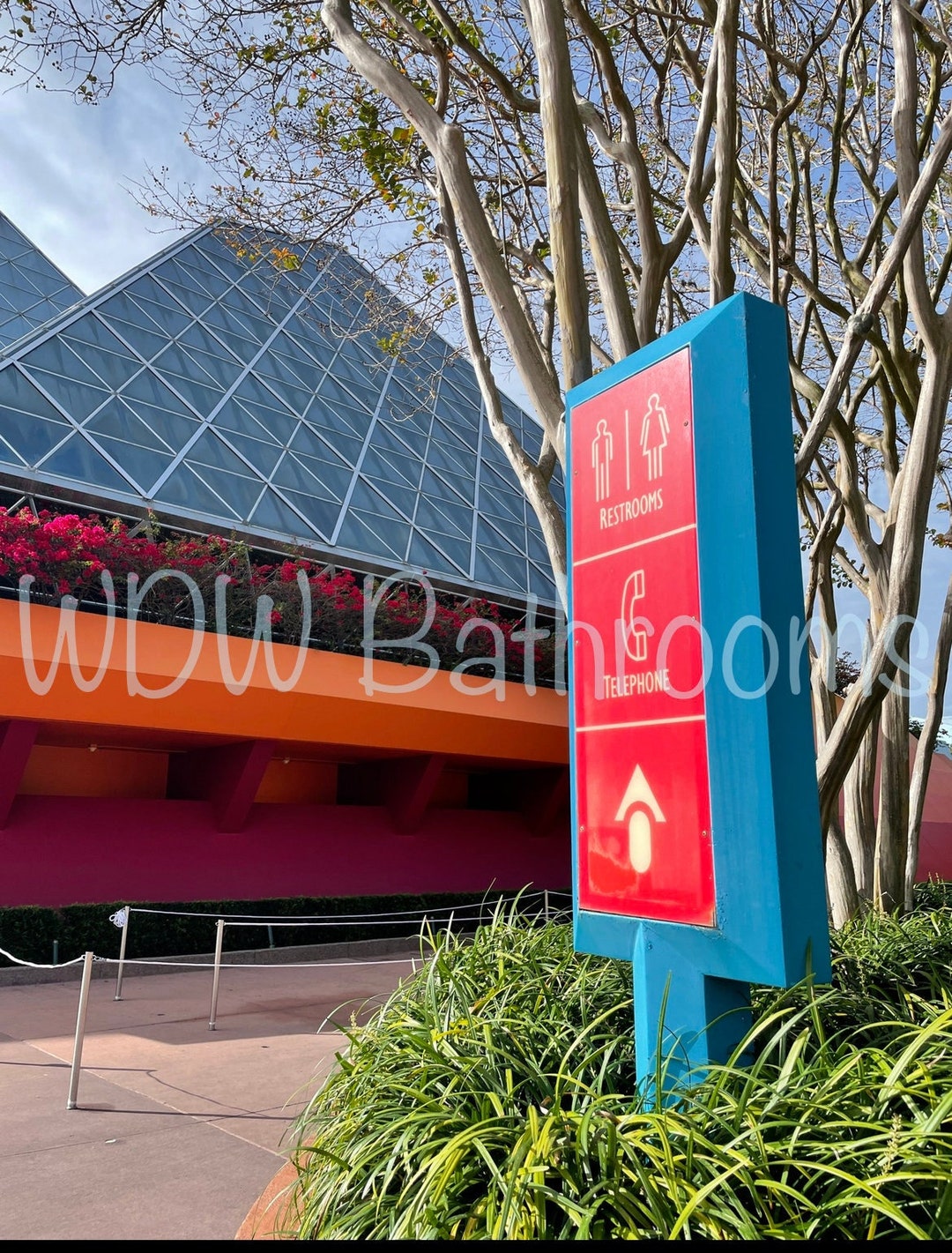 Imagination Pavilion Restroom Sign Photo Print - Etsy