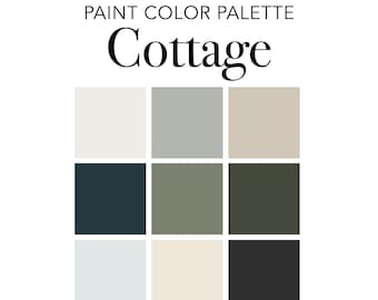 Modern Paint Color Palette - Sherwin Williams, Interior Design Color ...