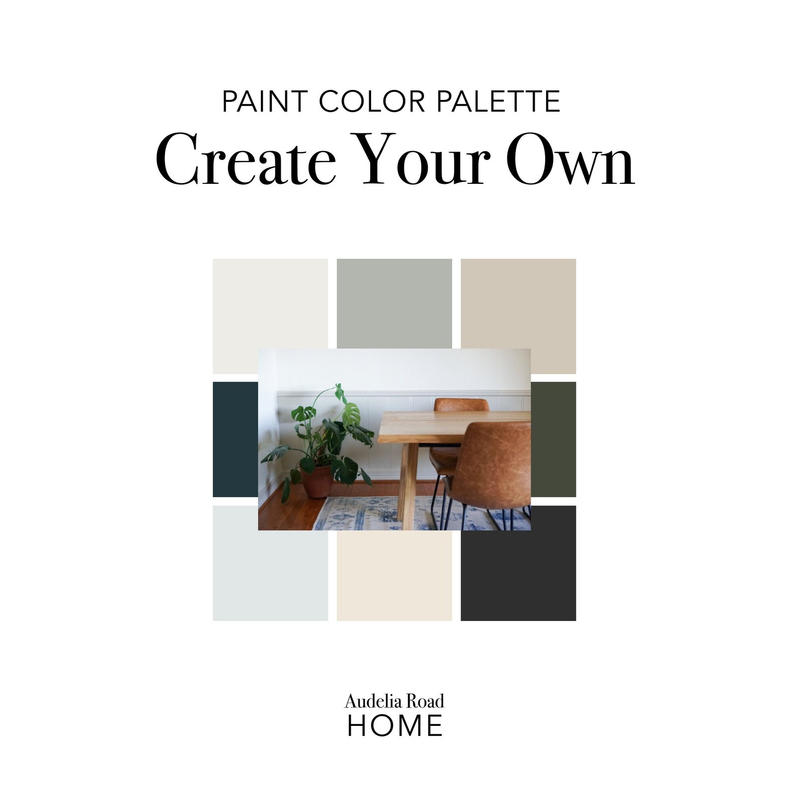 Create Your Own Paint Color Palette - Interior Design Color Scheme ...