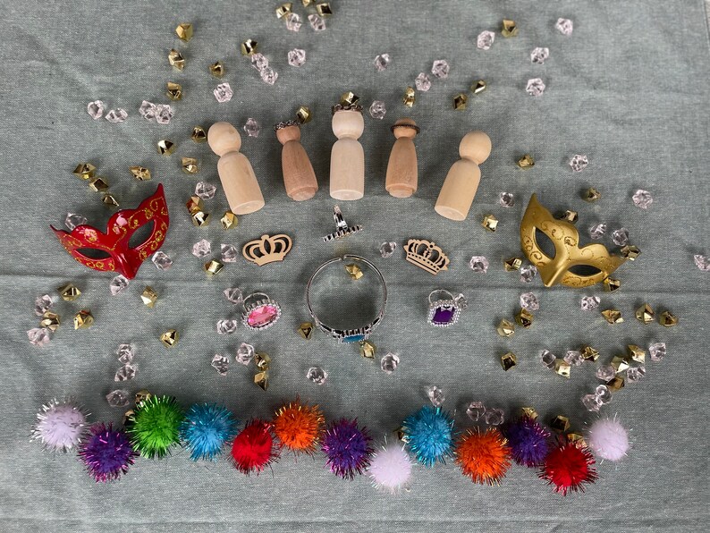 Purim Loose Parts Kit - Etsy