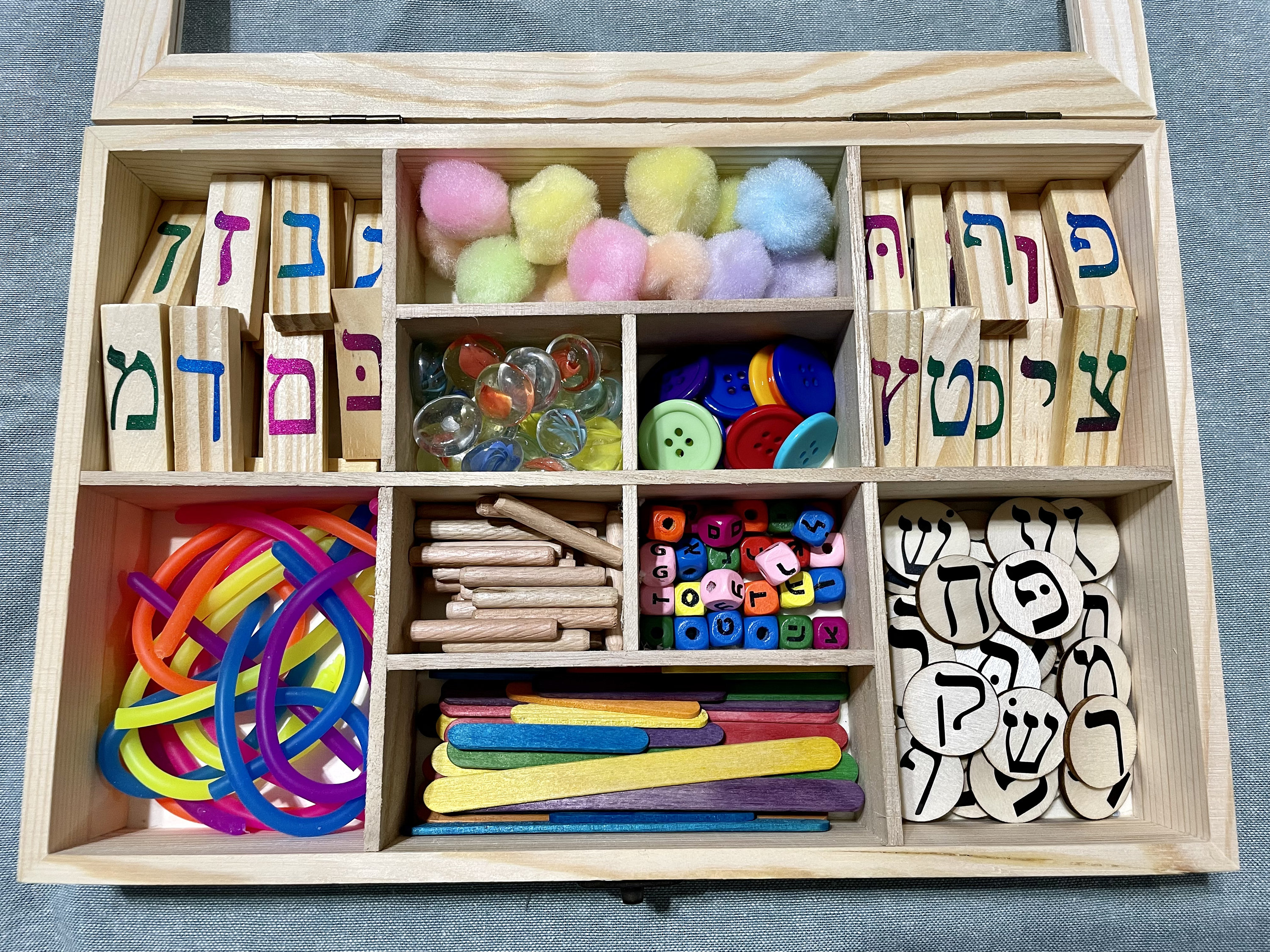 Alef Beis Loose Parts Kit - Etsy