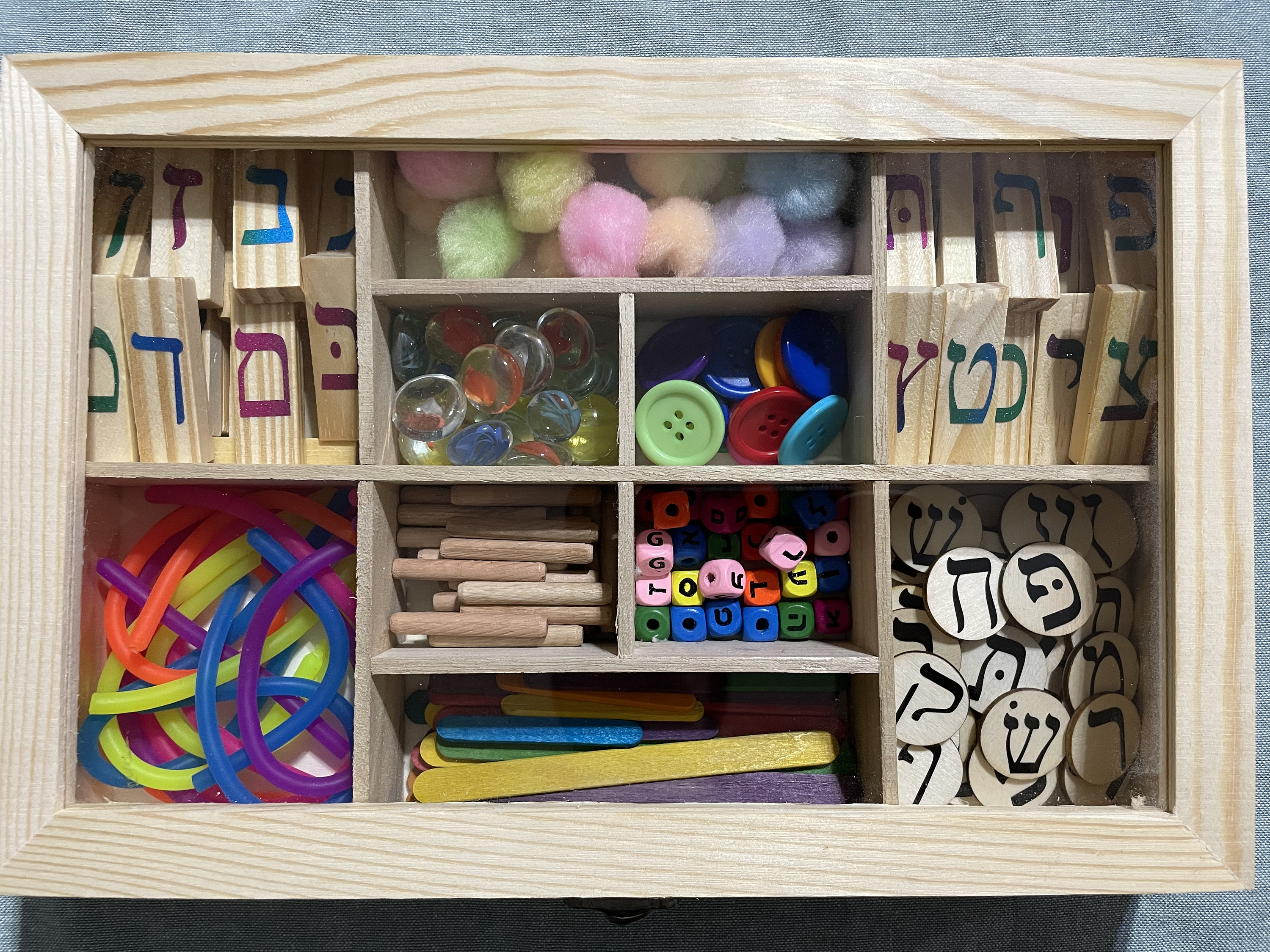 Alef Beis Loose Parts Kit - Etsy