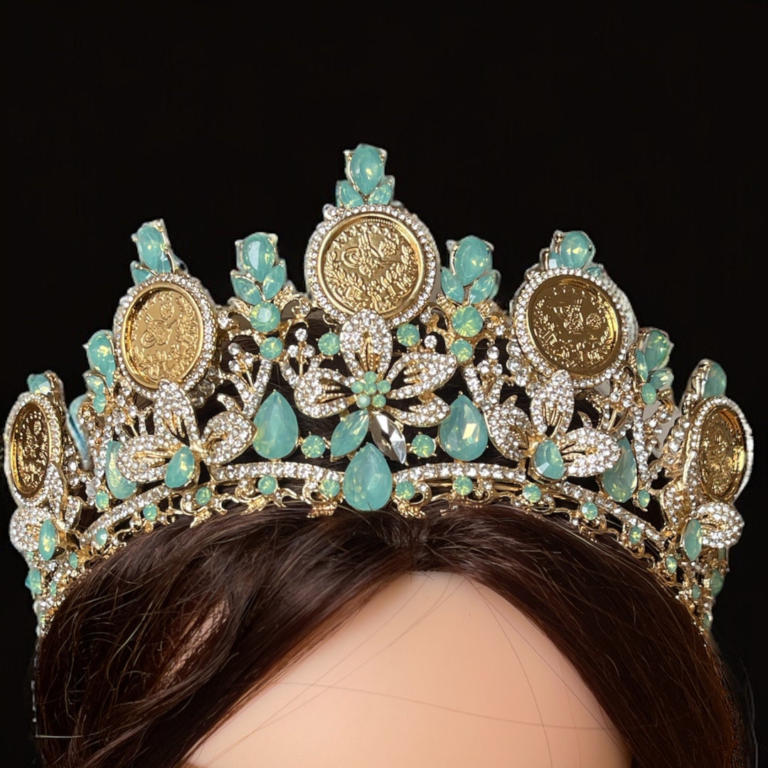 Der Debwin Aqua Liras Crown - Etsy