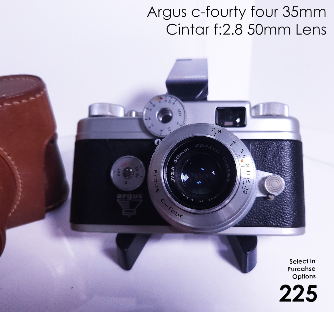 Argus C-fourty Four 35mm Cameras (2 Variations) - Etsy