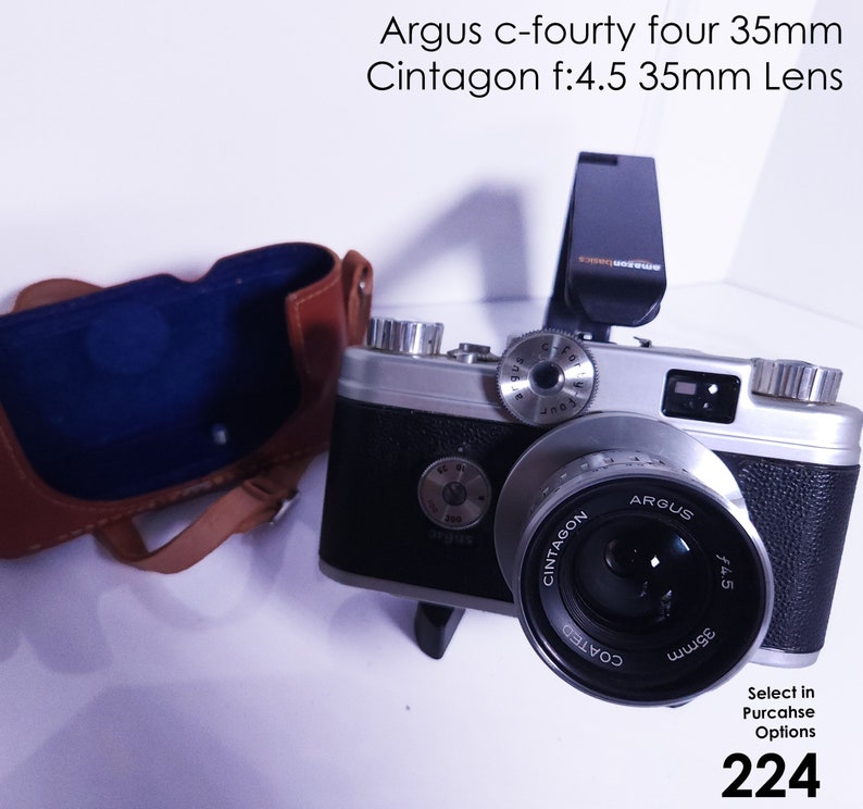Argus C-fourty Four 35mm Cameras (2 Variations) - Etsy