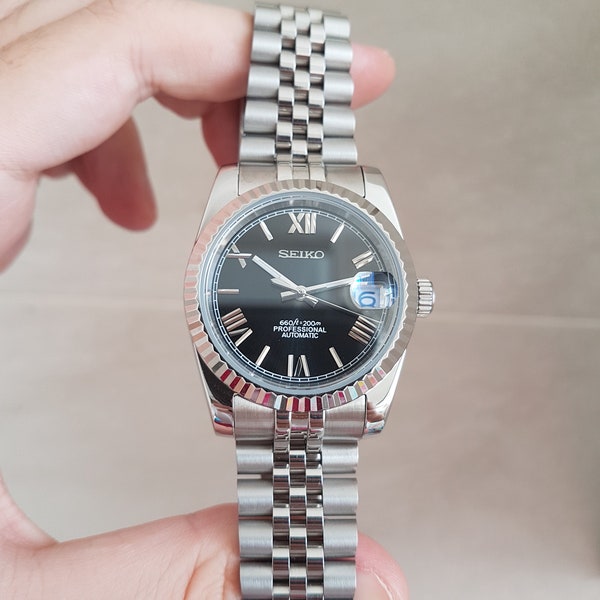 Seiko Mod Datejust - Etsy