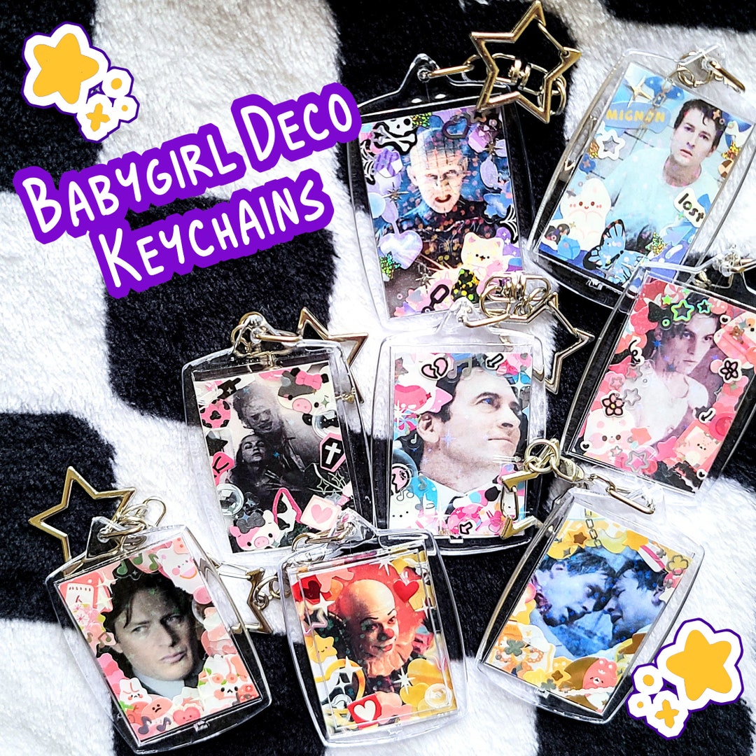 Babygirl Horror Keychains Deco Horror Icon Small Keychains - Etsy