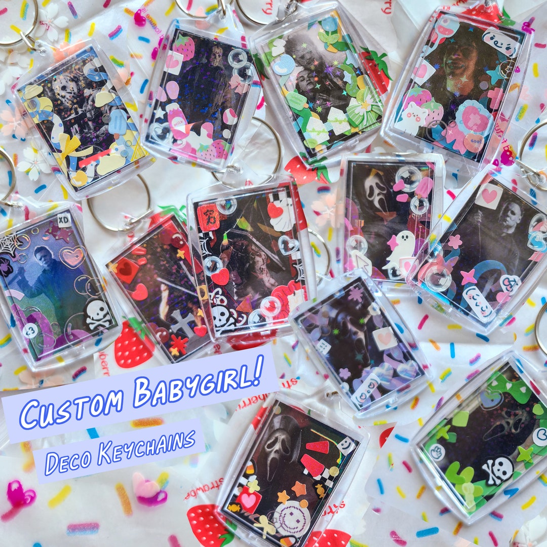 Build-your-own Deco Bbgrl Keychain || Custom Deco Video Game/fandom ...