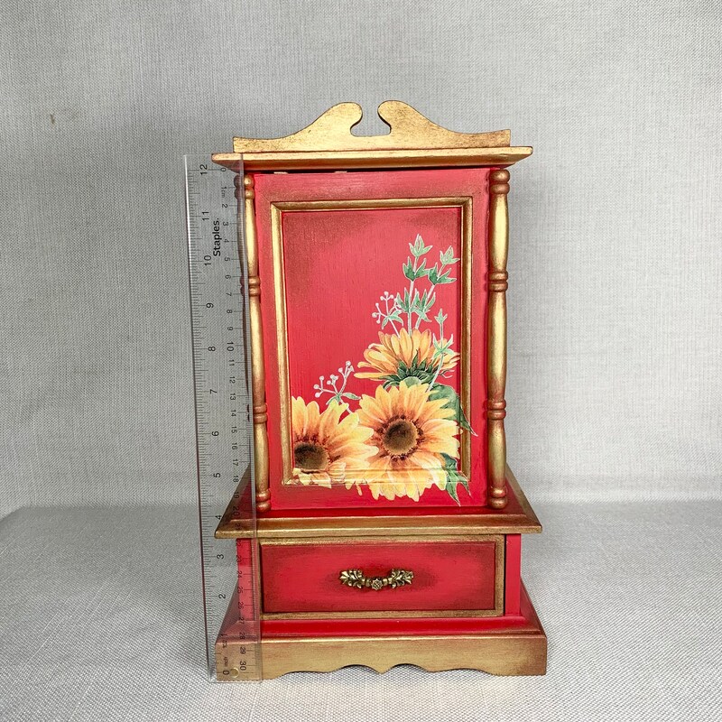 Small Painted Box - Etsy