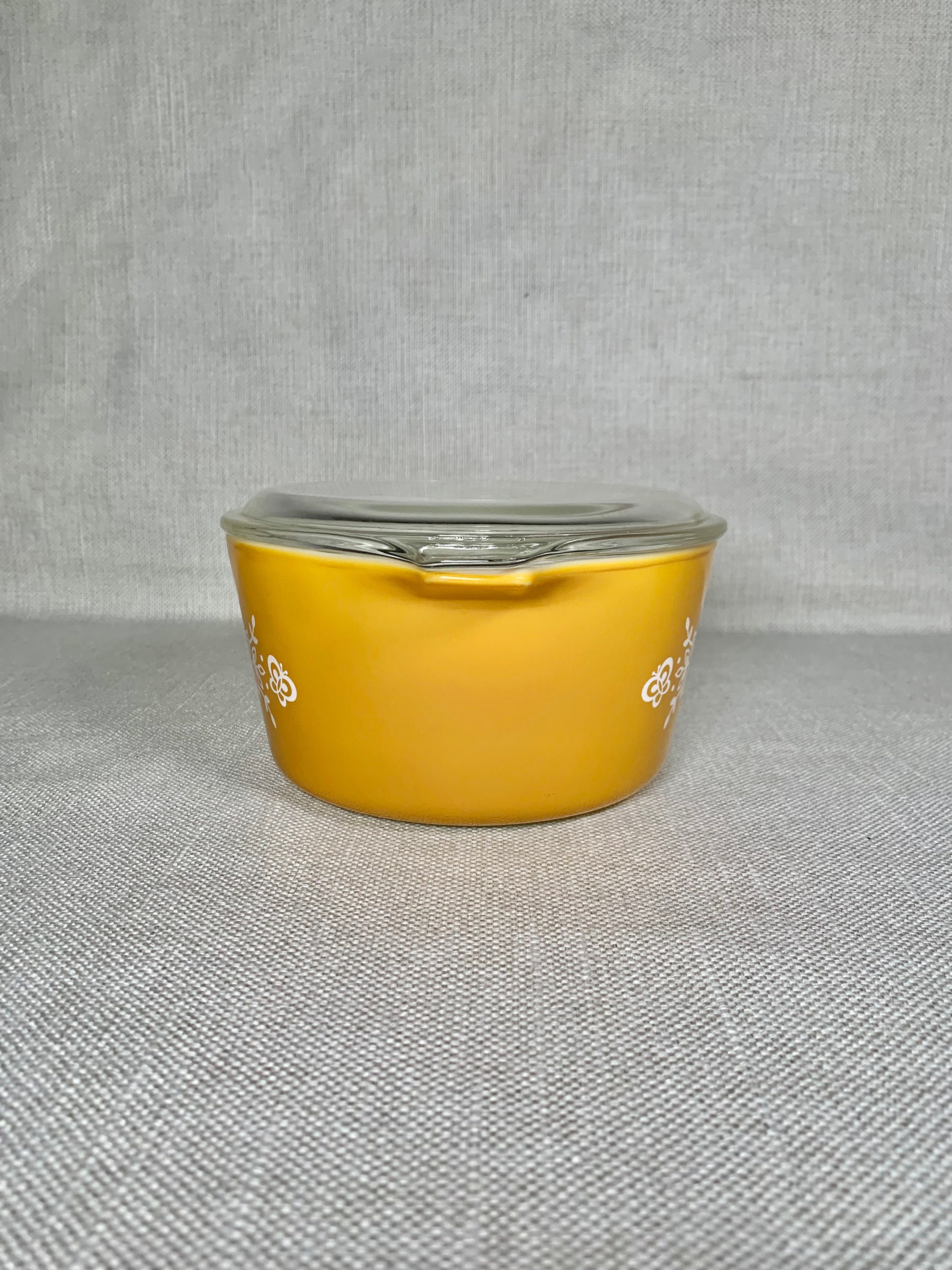 Vintage 1qt. Butterfly Gold Pyrex Covered Casserole. - Etsy