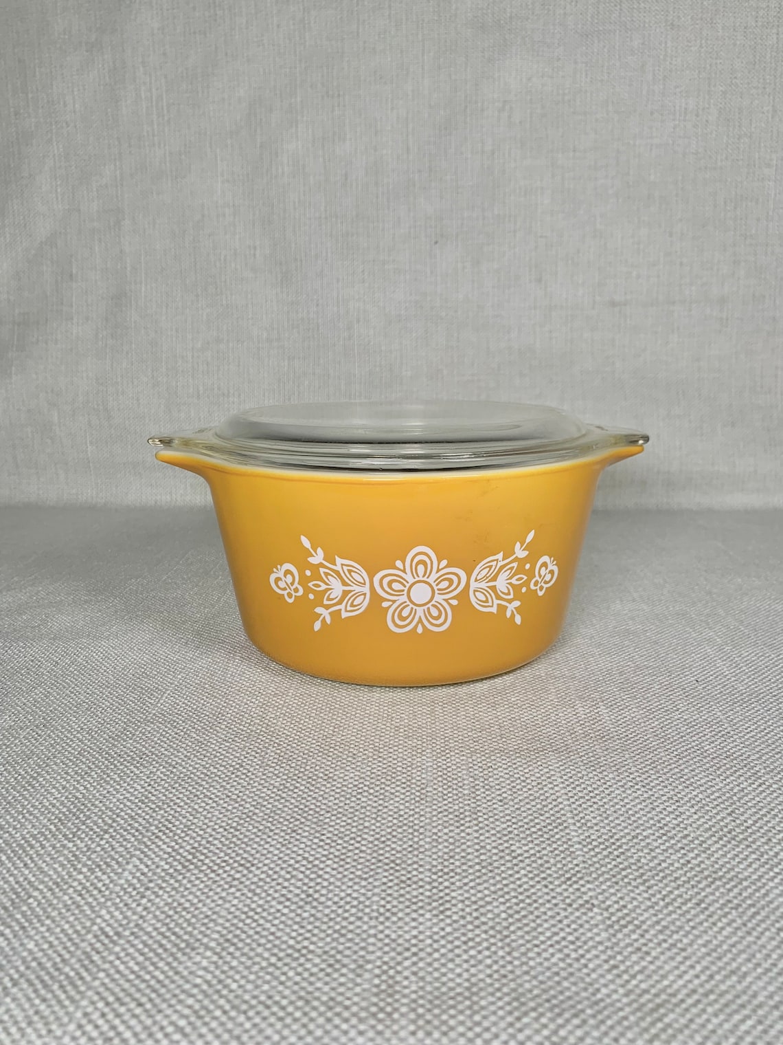 Vintage 1qt. Butterfly Gold Pyrex Covered Casserole. - Etsy
