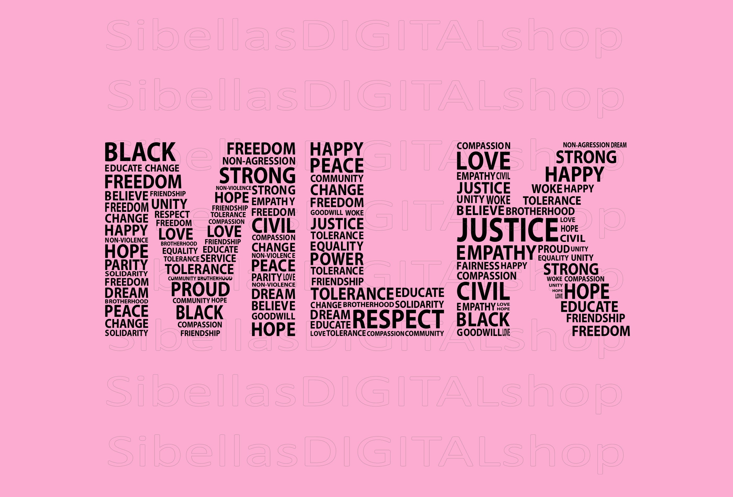 MLK Martin Luther King PNG, Martin Luther King Day Poster, Minimalist ...