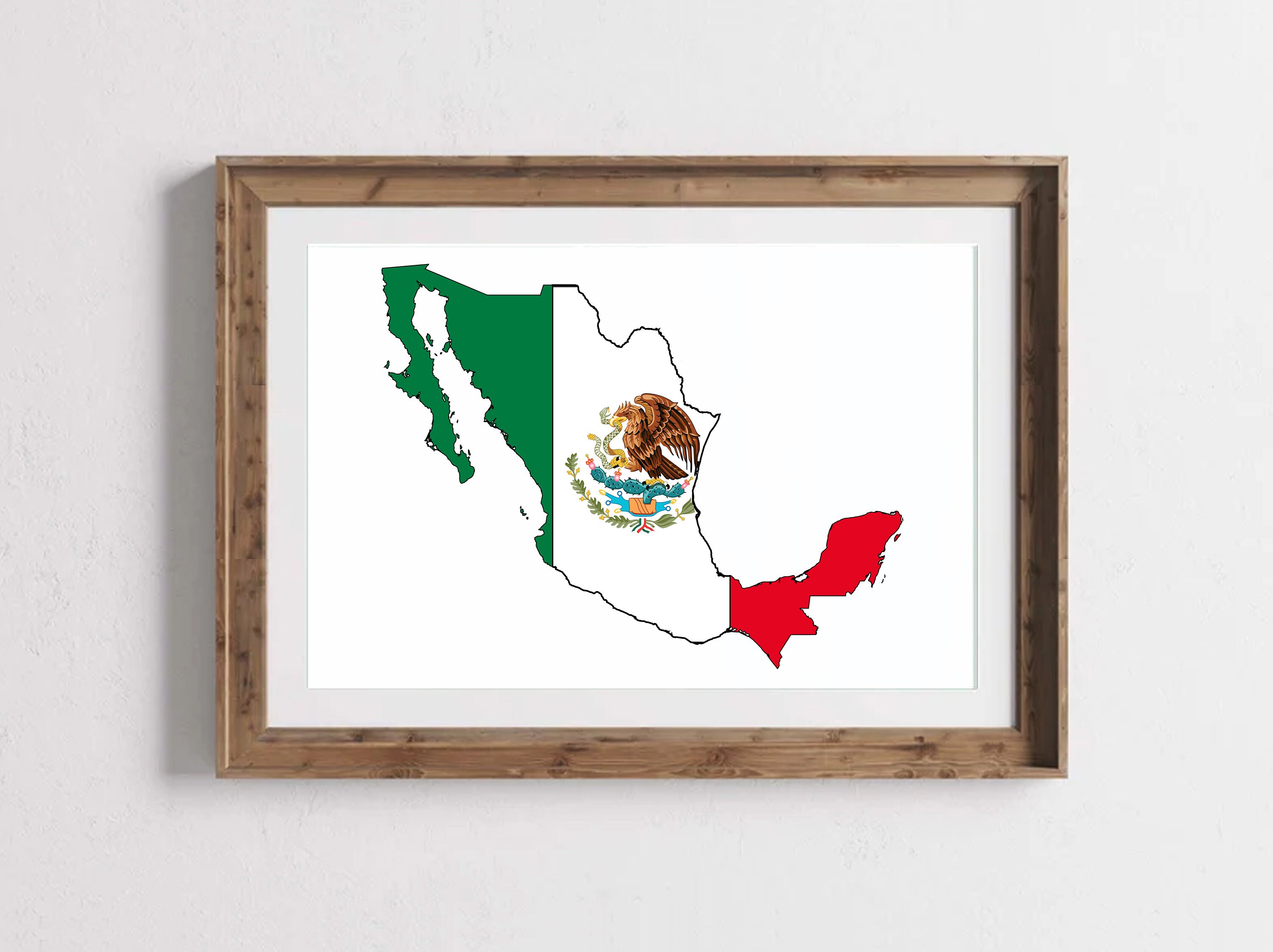 Patriotic Mexico Heart Flag Map Instant Download PNG SVG Jpg ...