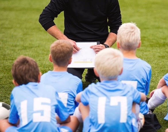 Soccer Football Field Printable Soccer Coaching Players Diagram Soccer ...