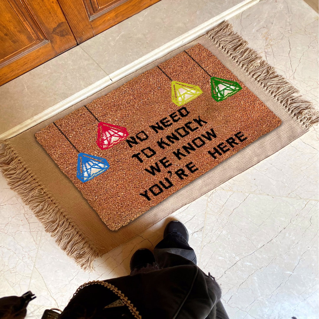 Coco Coir Door Mat With Heavy Duty Backing Home Doormat Entry Mat ...
