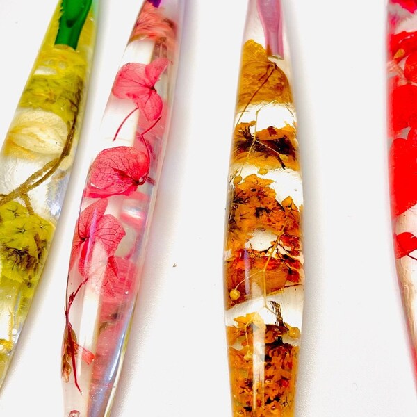 Resin Crochet Hook Set - Etsy
