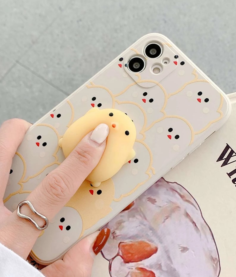 Funny Chicken 3D Butt Squishy Phone Case for iPhone 14 13 12 - Etsy