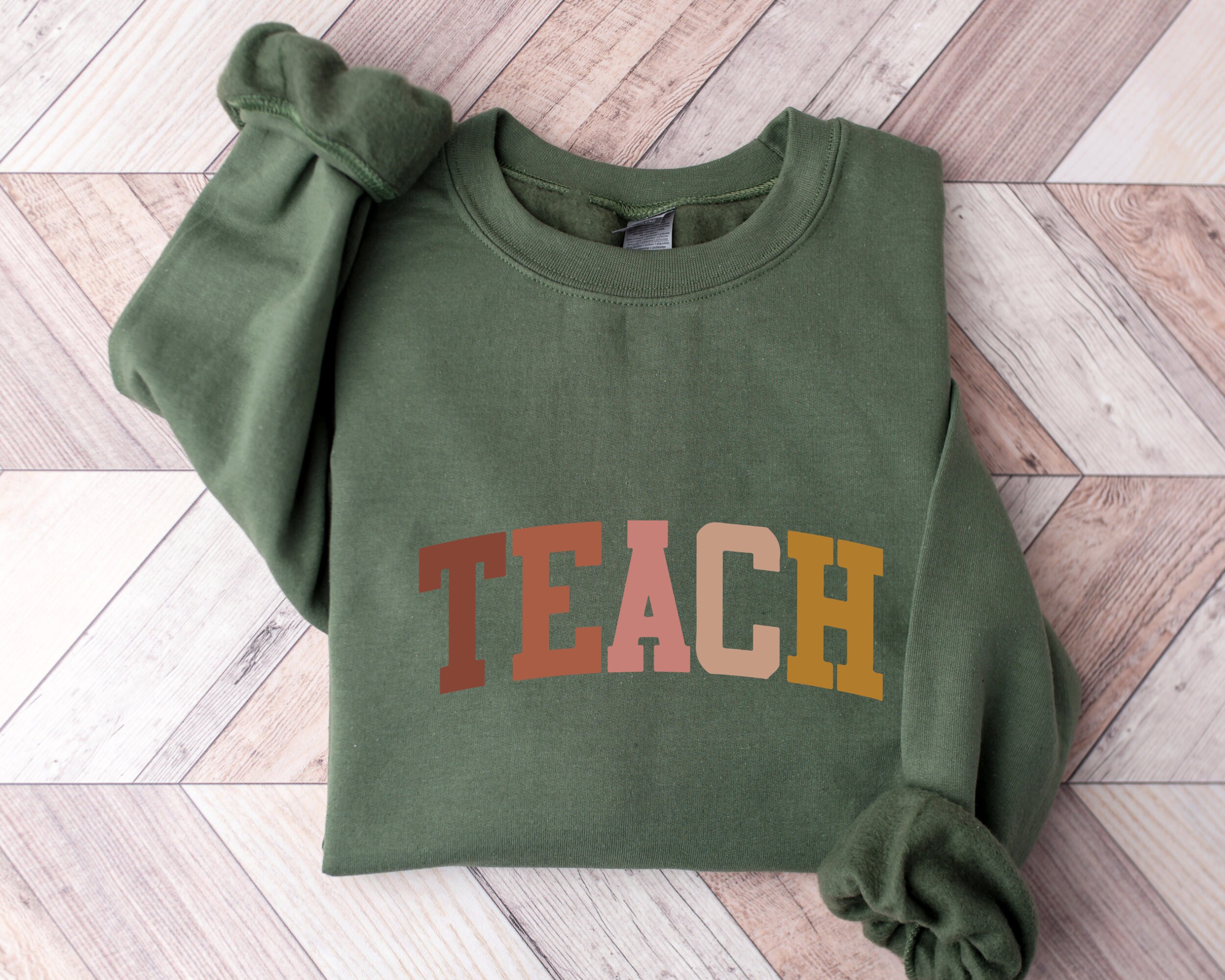 Teach Sweatshirt and Hoodie, Teacher Sweatshirt, Teacher Shirt, Teacher ...