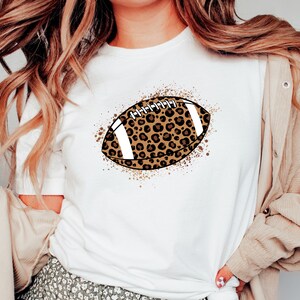 Leopard Football Shirt, Football Game Day Shirt, Game Day Football ...