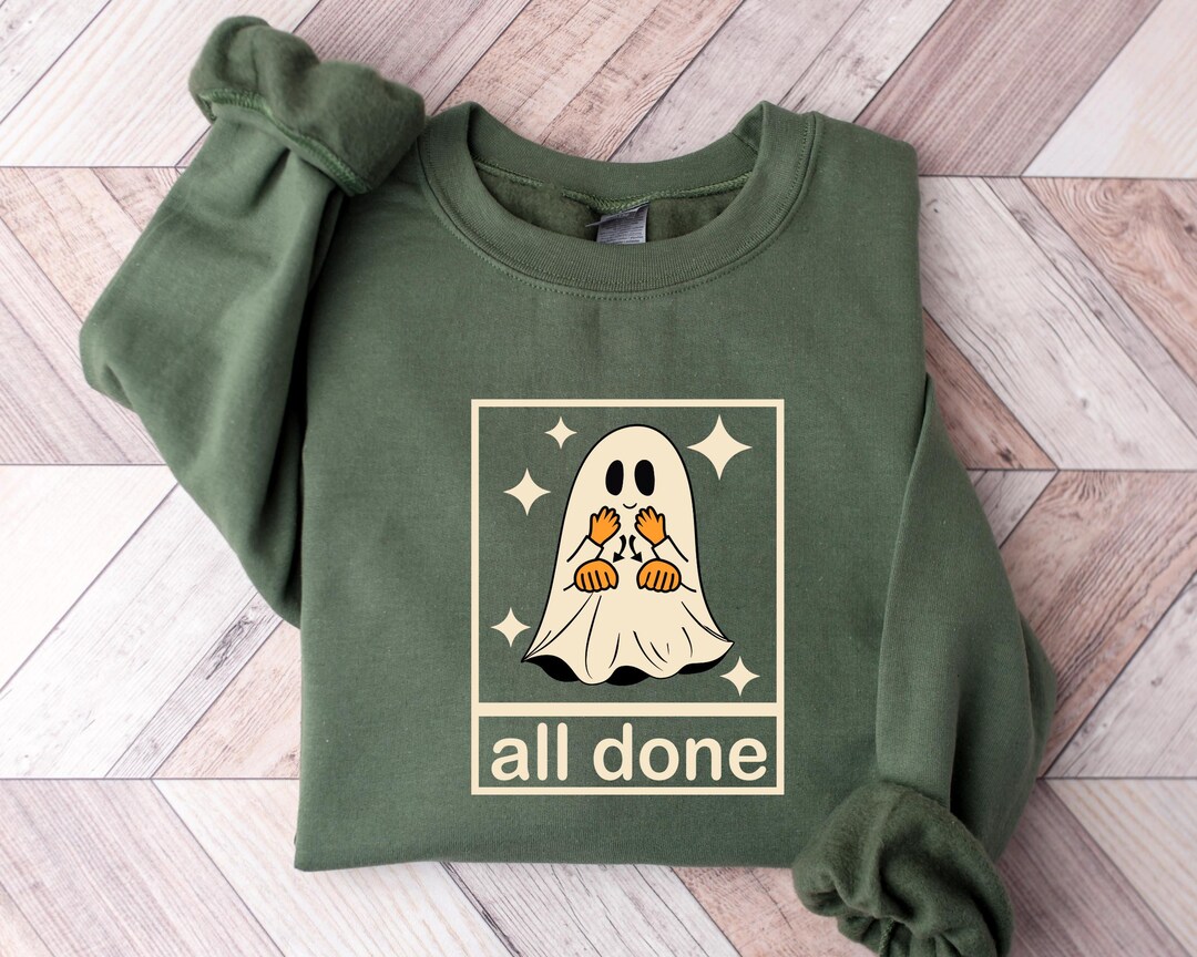 All Done Sign Language Speech Pathology Aac Sped Teacher, Halloween ...