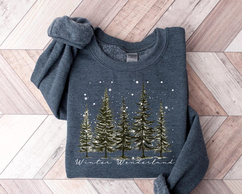 Winter Wonderland, Winter Sweatshirt, Christmas Shirt for Women, Winter ...