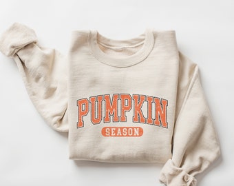 PUMPKIN Fall Thanksgiving Halloween Seasonal Sweatshirt - Etsy