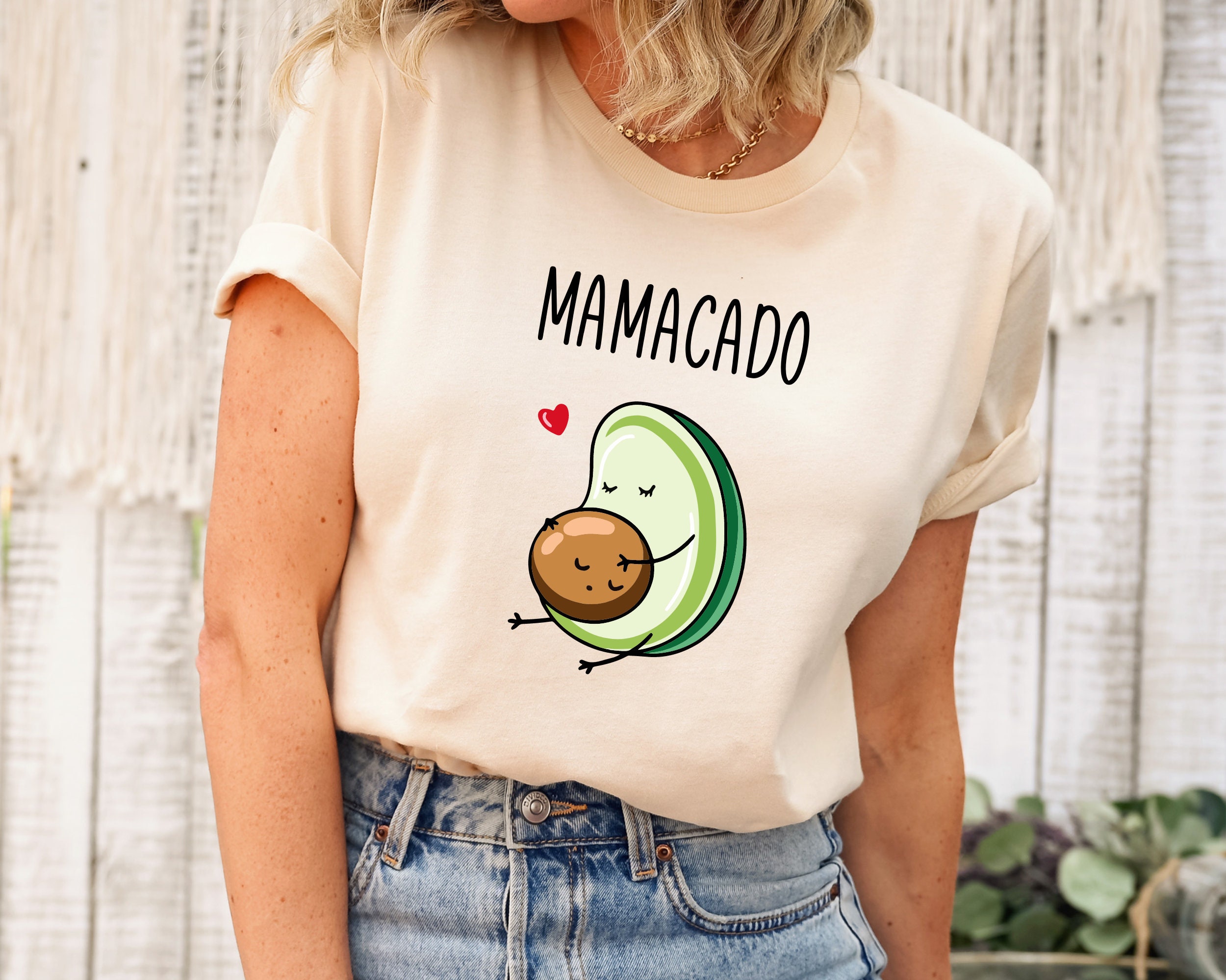 Mamacado Shirt, Baby Announcement Shirt, New Mom Gift, Pregnancy Reveal ...