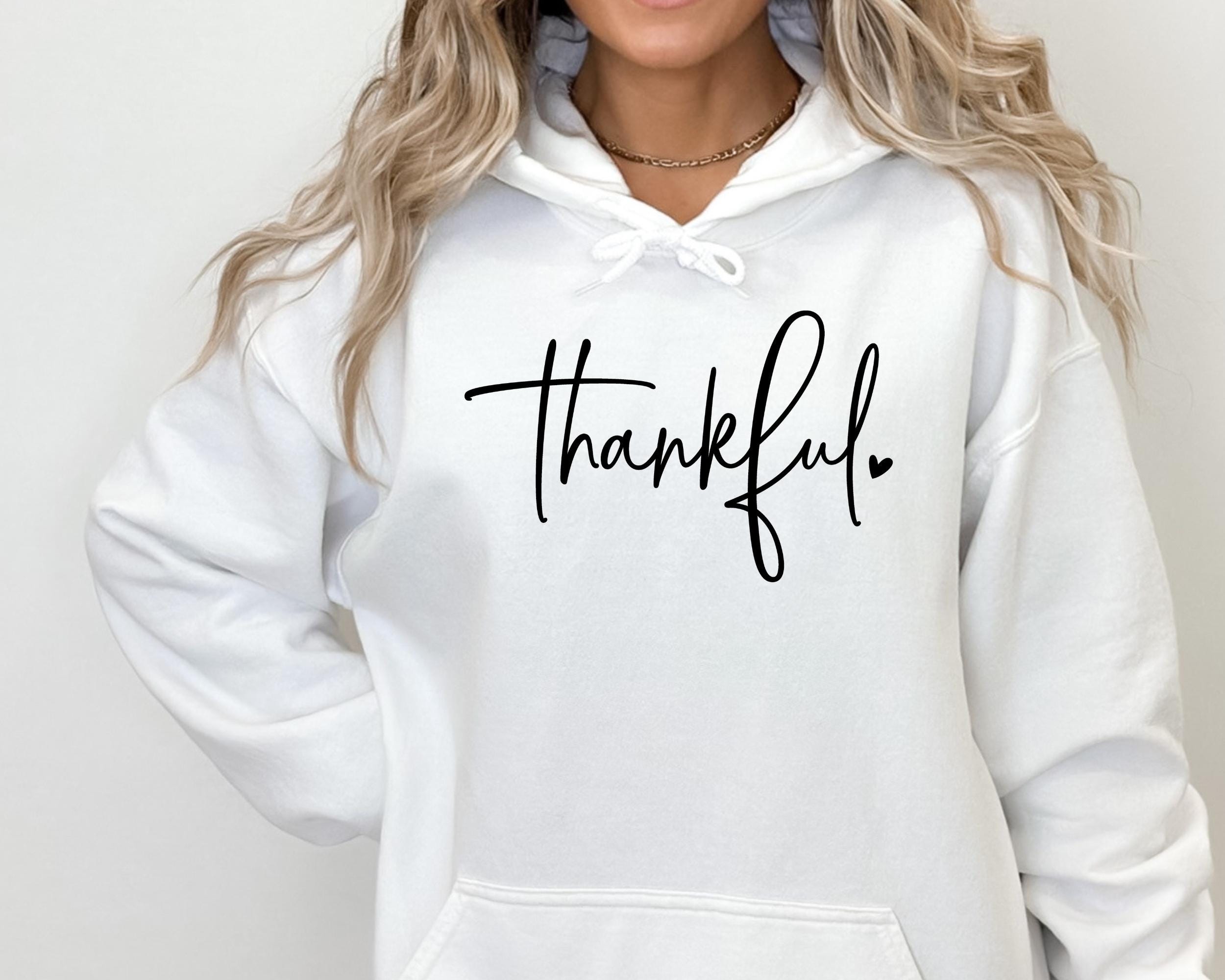Thankful Sweatshirt, Thankful Lover Sweater, Hello Thanksgiving ...