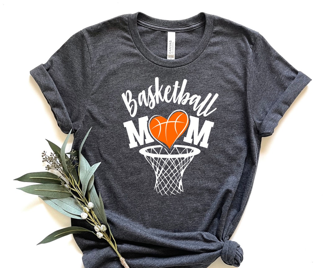 Basketball Mom Shirt, Basketball Mom, Basketball Tshirts, Basketball ...
