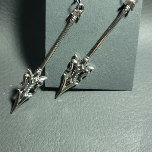 Medieval Warrior Spear Earrings - Fantasy Cosplay Accessories for ...
