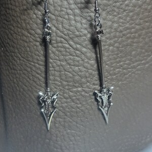Medieval Warrior Spear Earrings - Fantasy Cosplay Accessories for ...