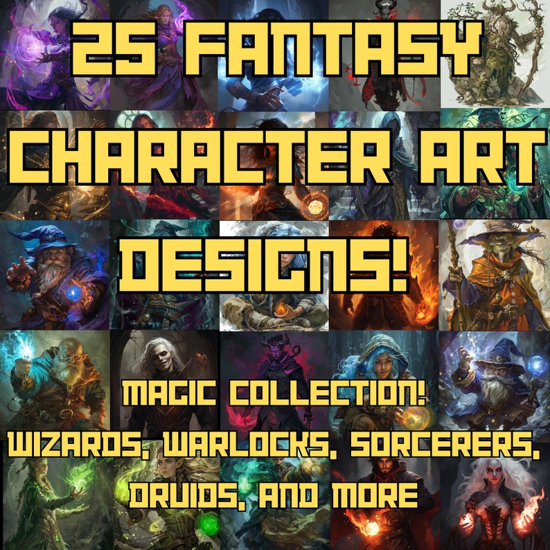 25 Unique Magic User Character Designs for Tabletop Rpgs - Diverse ...