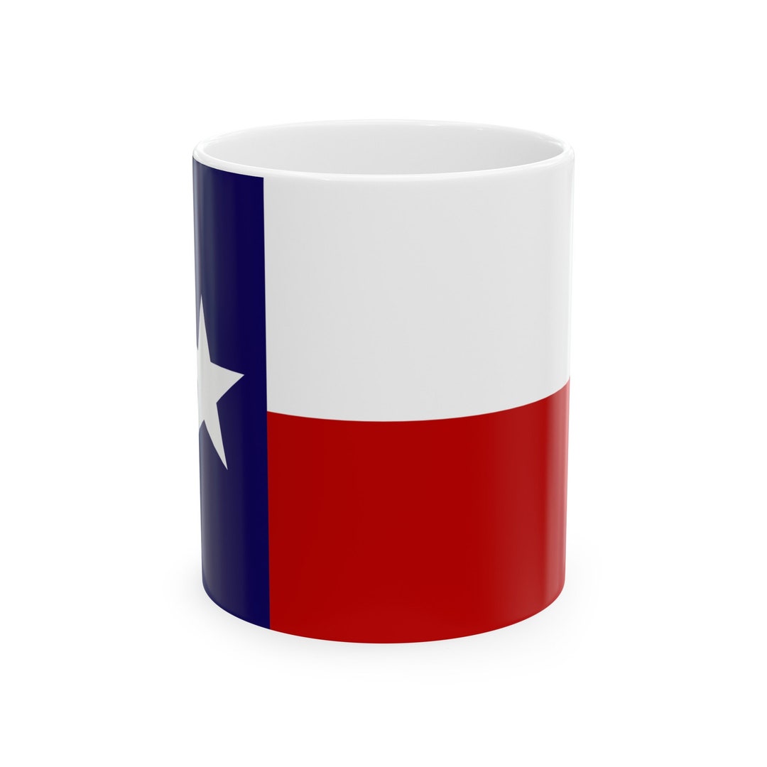 Texas Flag Mug: Show Your Lone Star State Pride in Every Sip - Etsy