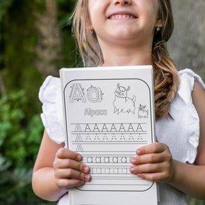 Letters Tracing Alphabet Worksheets Book | A to Z Alphabet Tracing ...