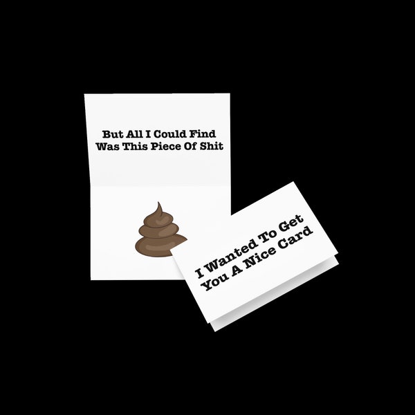Valentines Card Poop - Etsy