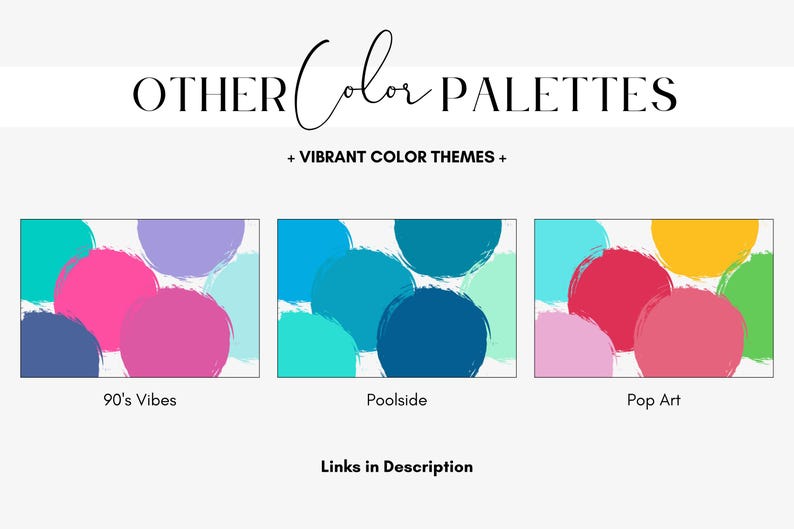 Pink Teal Color Palette for Branding Design, Bright Color Scheme for ...