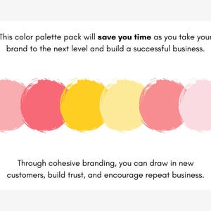 Pink Lemonade Color Palette, Vibrant Branding Design, Website Color ...