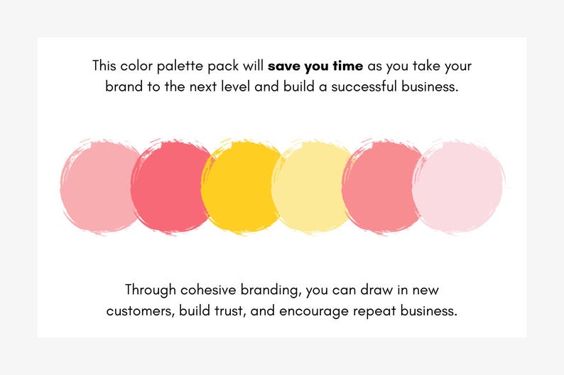 Pink Lemonade Color Palette, Vibrant Branding Design, Website Color ...