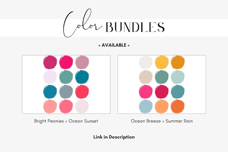 Blue Pink Color Palette, Branding Design, Bright Bold Color Scheme for ...