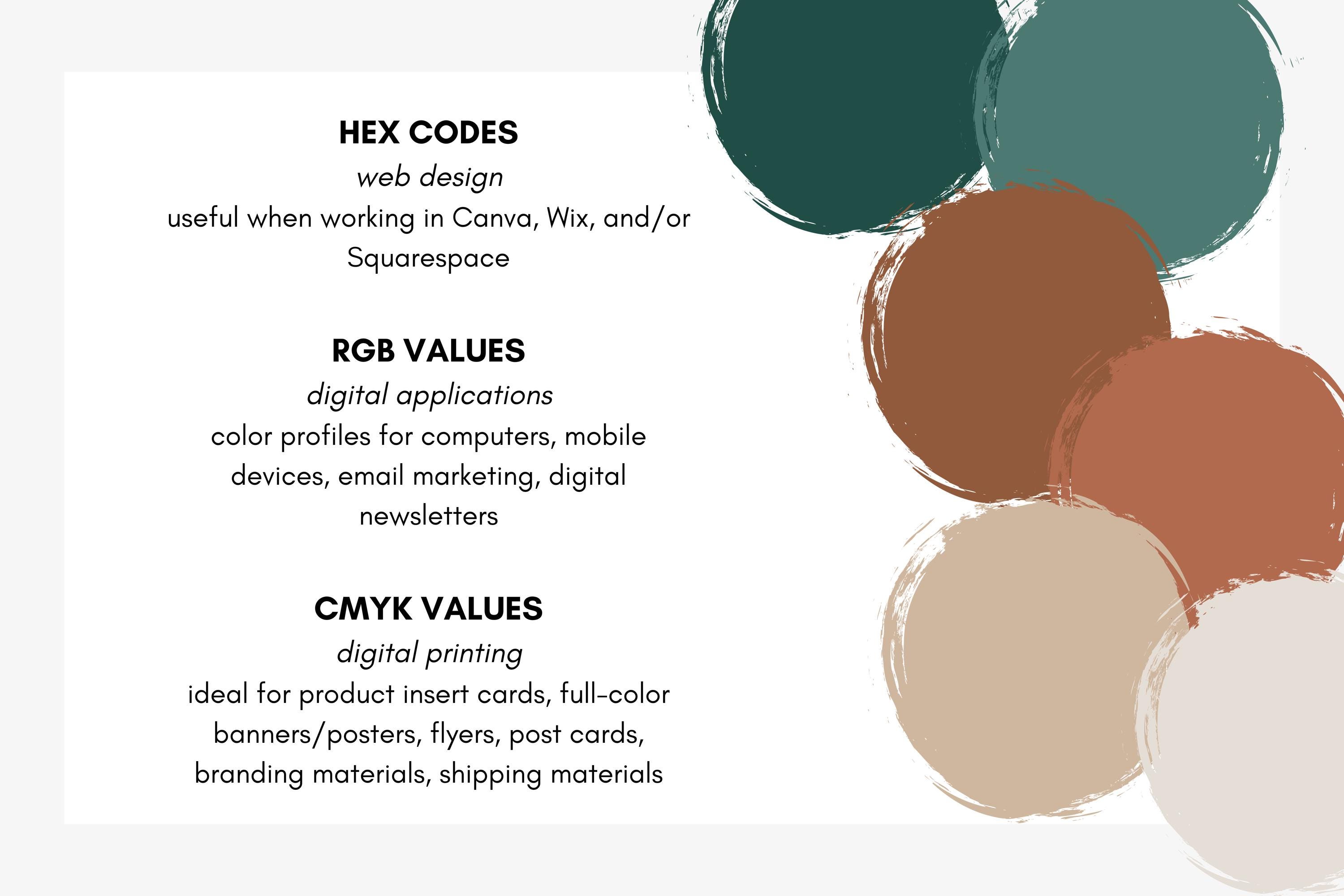 Green and Brown Color Palette for Digital Marketing Materials, Autumn ...