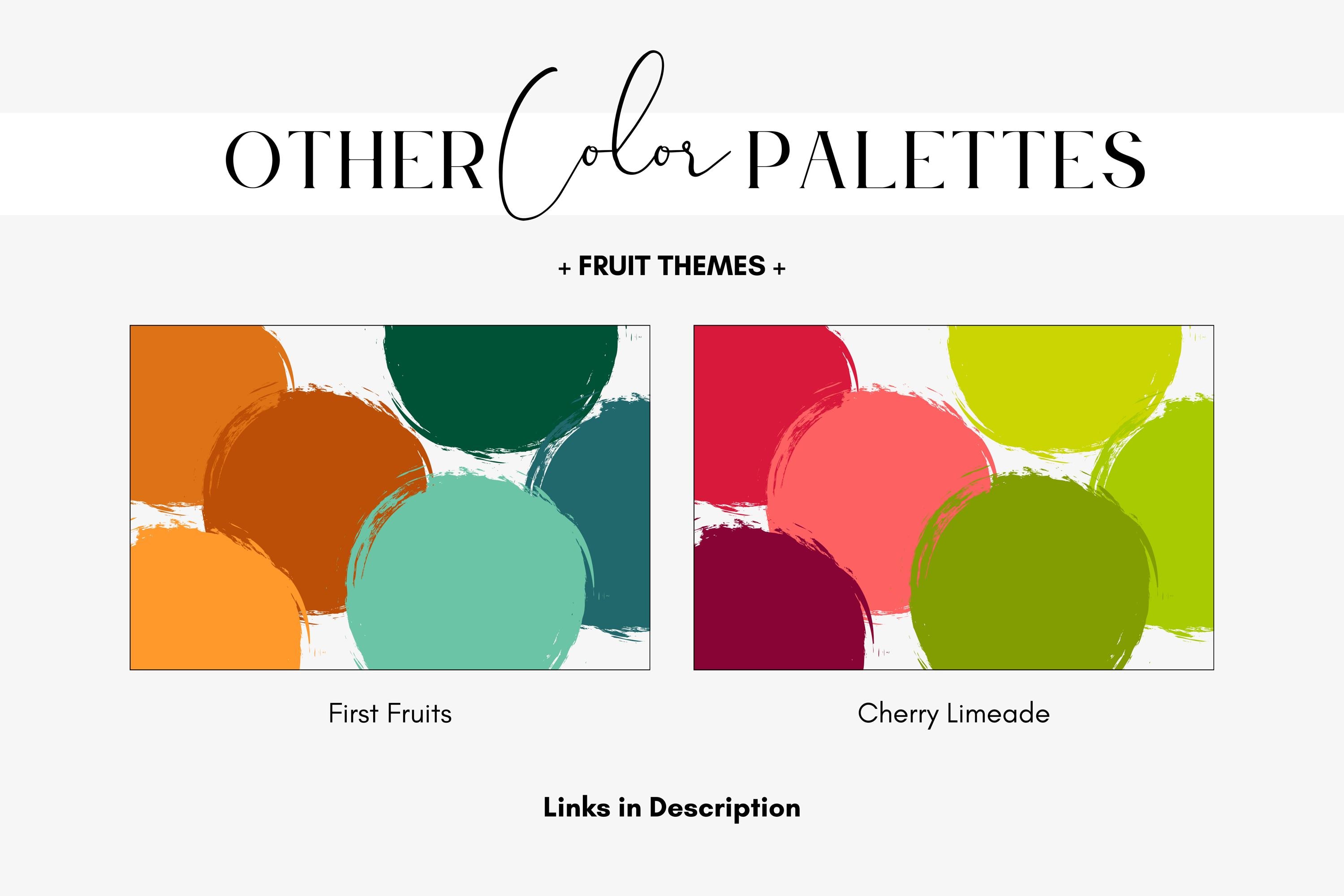 Fresh Lemons Color Palette, Bright and Happy Brand Colors, Vibrant ...