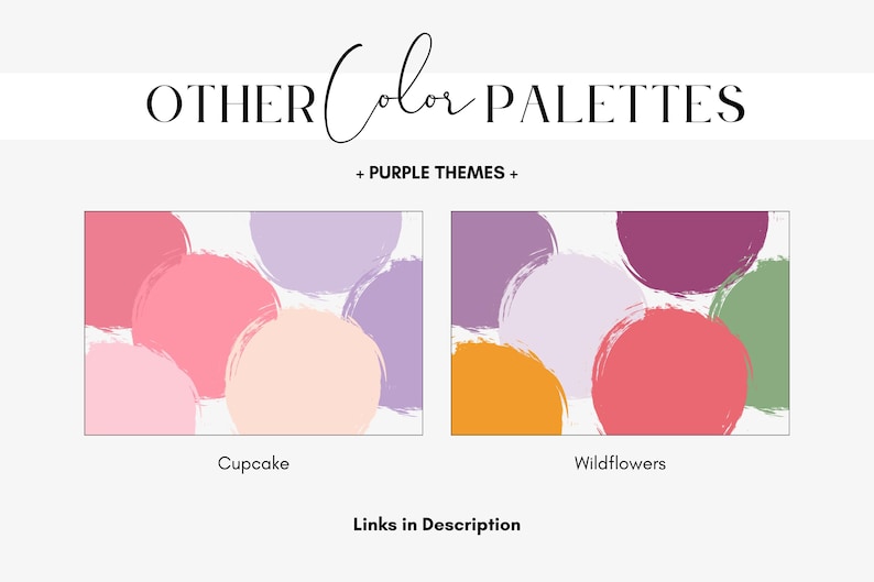 Lilac Color Palette for Branding, Soft Spring Brand Colors, Pale ...