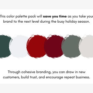 Christmas Color Palette, Holiday Branding, Packaging, Winter Brand ...