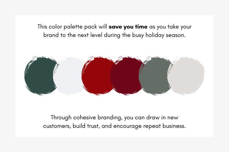 Christmas Color Palette, Holiday Branding, Packaging, Winter Brand ...