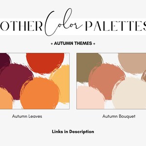 Pumpkin Spice Autumn Color Palette for DIY Branding Design, Fall Brand ...